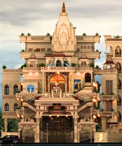 New Temple Construction – Iskcon Rudrapur